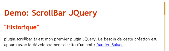 10 Jquery Custom Scrollbar Plugins 